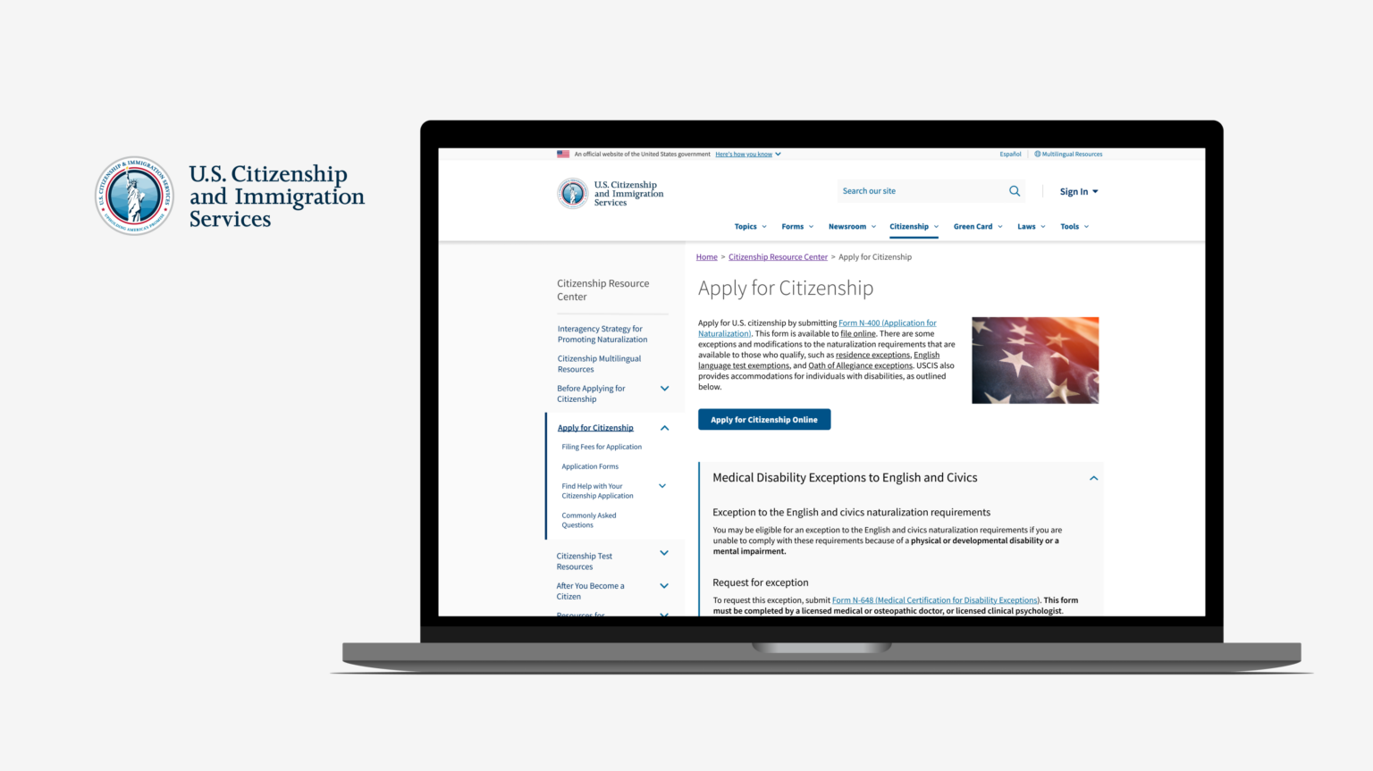 USCIS - portfolio